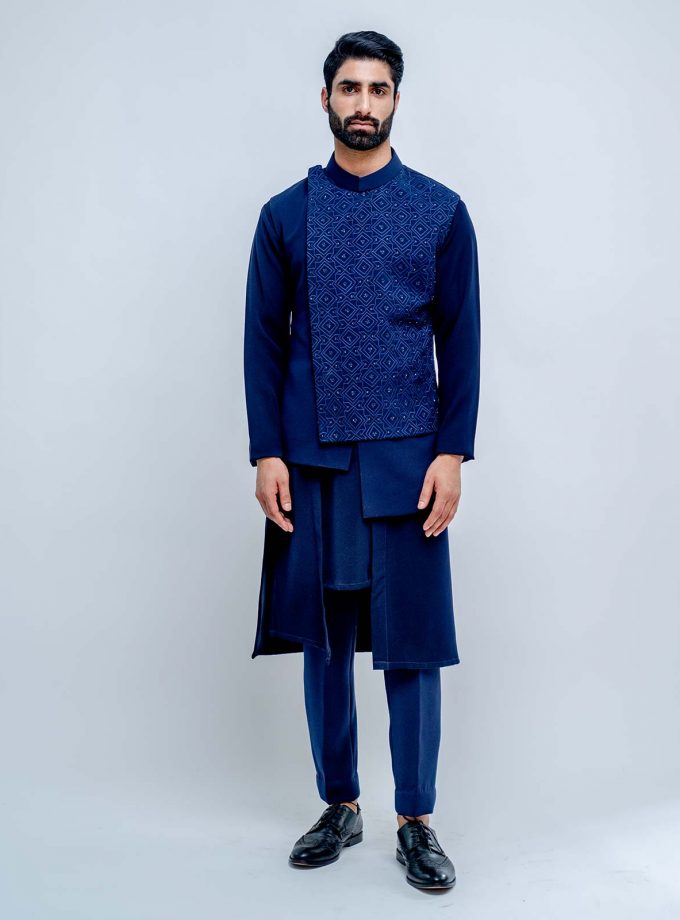 Aura Open Jacket Set – Varun Chakkilam