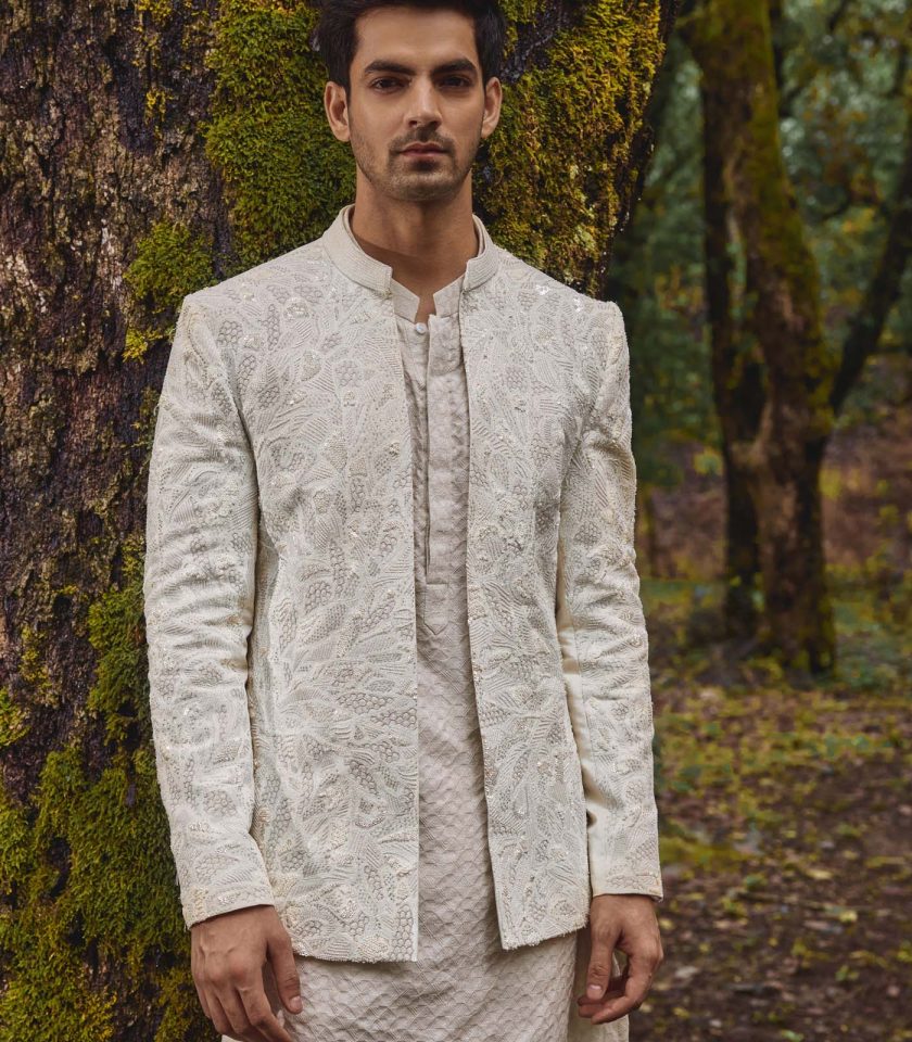 Aura Open Jacket Set – Varun Chakkilam